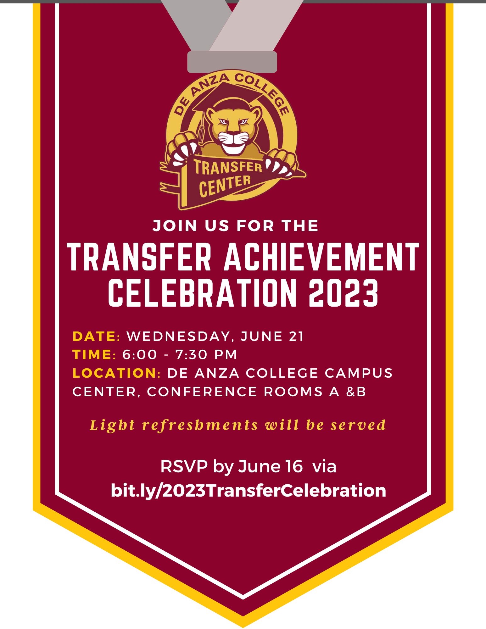 Transfer Achievement Celebration